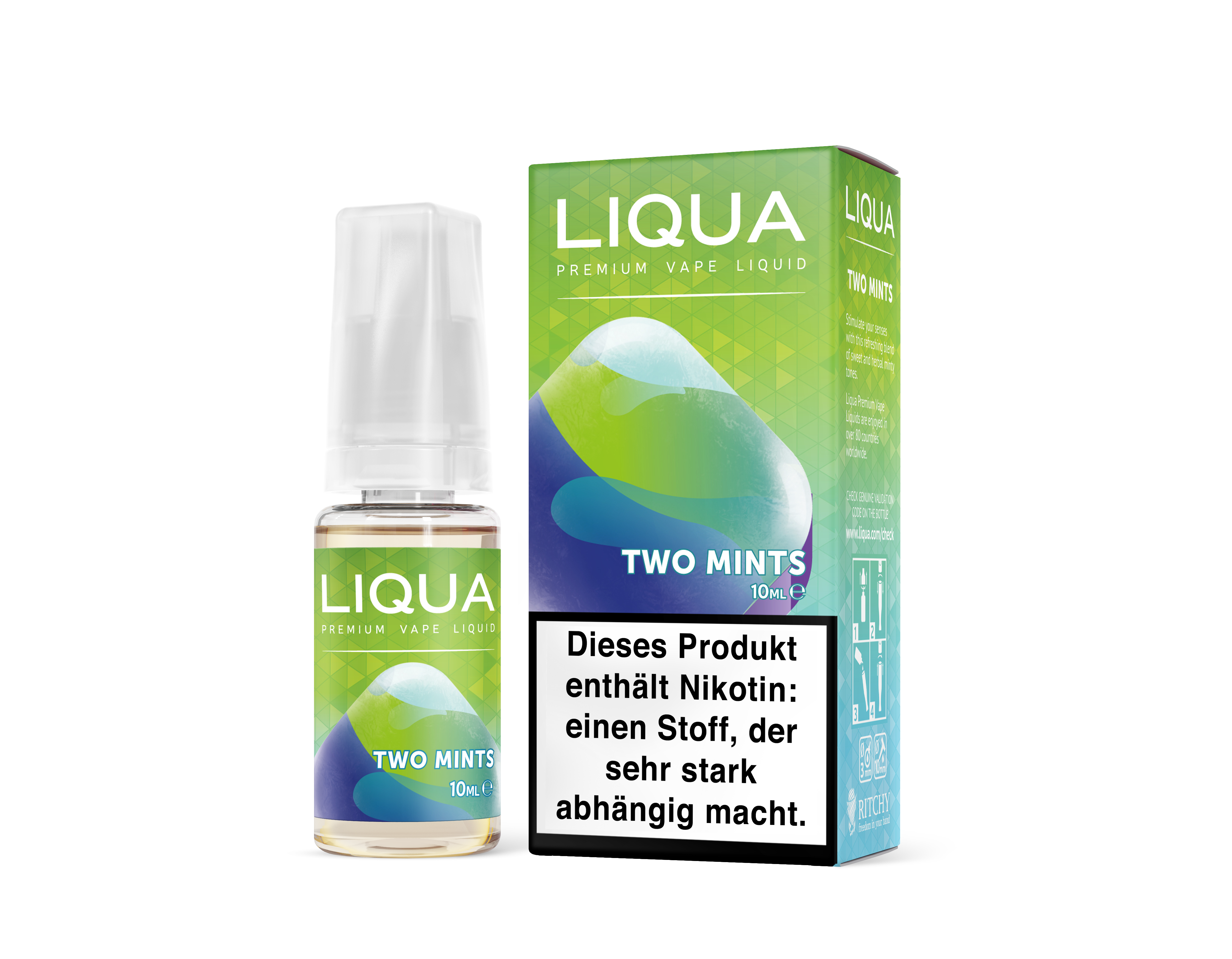 LIQUA – Two Mints 10ml TPD – Amastore